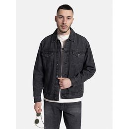 REDEFINED REBEL EST. 2013 REDEFINED REBEL Herren Funktionsjacke "Redefined Rebel Jacket RRBaker Denim Jacket", schwarz, Gr. M, Web, 100% Cotton, Jacken