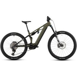 Cube Stereo Hybrid One77 HPC TM 800 Wh E-Bike Fully 29"/27,5" reedgreen'n'matrix L | Dienstrad-Leasing m&ouml;glich