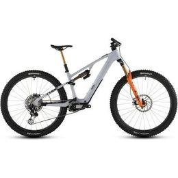 Cube AMS Hybrid One44 C:68X Super TM 400 Wh X E-Bike Fully 29" foggrey'n'fibre S | Dienstrad-Leasing m&ouml;glich