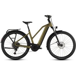 Cube Touring Hybrid Pro 800 Wh E-Bike Trapeze 28" goldenlime'n'black 50 cm | Dienstrad-Leasing m&ouml;glich
