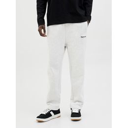Jack & Jones JACK & JONES Herren Sweathose "JPSTKANE NORREBRO SWEAT PANTS NOOS", grau, Gr. M, meliert, Web, Obermaterial: 89% Baumwolle, 11% Polyester, Hosen