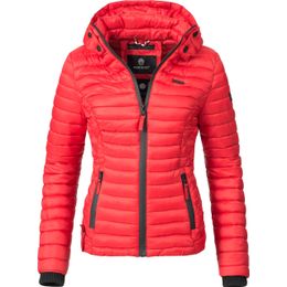 Marikoo Damen Steppjacke "Samtpfote", rot, Gr. S, Oberstoff: 100% Nylon. Futter: 100% Polyester. Wattierung: 100% Polyester, Jacken, ultraleichte