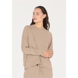 ENDURANCE ATHLECIA ATHLECIA Damen Sweatshirt "Jacey", gr&uuml;n, Gr. 44, unifarben, 51% Polyester, 44% Modal, 5% Elasthan, Sweatshirts, aus extra weichem Material