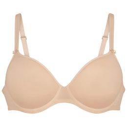 Rosa Faia Damen B&uuml;gel-BH "Selma Pure", Gr. 95desert, Spacer, Obermaterial: 65% Polyester, 23% Polyamid, 12% Elasthan, unifarben, BHs, Spacer Schale,
