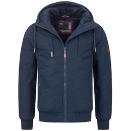 Herren Winterjacke "ASWeighty", blau, Gr. XXXL, Alessandro Salvarini, Obermaterial: 100% Polyester; Innenseite: 100% Polyester; Futter: 100%