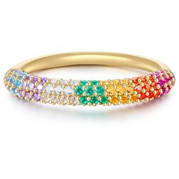 Glanzst&uuml;cke M&uuml;nchen Damen Fingerring "GSM965", 58, Silber 925 (Sterlingsilber), 3,3mmgelbgold, GLANZST&Uuml;CKE M&Uuml;NCHEN, Silber 925 (Sterlingsilber), Fingerringe, aus