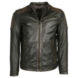 Mustang Herren Lederjacke "3102051", braun, Gr. S, Obermaterial: 100% Lammleder; Innenfutter: 100% Baumwolle; F&uuml;tterung: 100% Polyester; &Auml;rmelfutter: