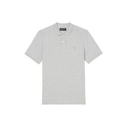 Marc O'Polo MARC O'POLO Herren Poloshirt "Poloshirt Small-Logo 1er Pack", grau, Gr. S, Obermaterial: 100% Baumwolle CO., Shirts