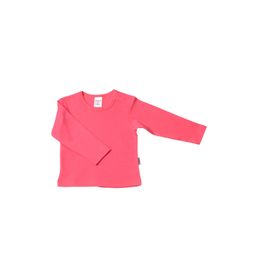 Liliput M&auml;dchen Langarmshirt, orange, Gr. 86, unifarben, 100% Baumwolle, Shirts, aus Bio-Baumwolle