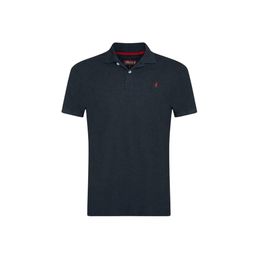 MCS Herren Kurzarmhemd "MCS Polo MCHurst"navy blau, Gr. S, Obermaterial: 100% Baumwolle, Hemden