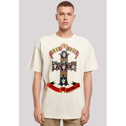 F4NT4STIC Herren T-Shirt "Guns 'n' Roses Appetite For Destruction", beige, Gr. 5XL, Obermaterial: 100% Baumwolle, Shirts, Premium Qualit&auml;t
