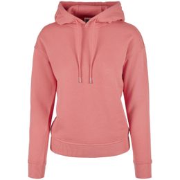 Hoodie Urban Classics "Urban Classics Damen Ladies Hoody", Damen, Gr. 4XL, pale pink, 63% Baumwolle, 37% Polyester, unifarben, Sweatshirts Hoodie