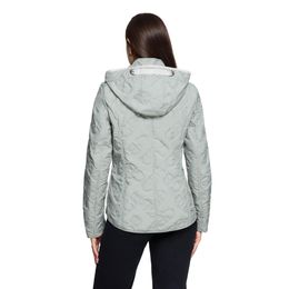 Gil Bret Damen Outdoorjacke, grau, Gr. 46, Strukturmuster, unifarben, Web, Obermaterial: 100% Polyester, Jacken, mit Strukturmuster