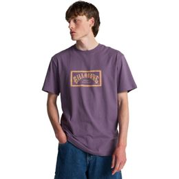 T-Shirt Billabong "Arch Frame", Herren, Gr. S, lila (dusty grape), Obermaterial: 100% Baumwolle;, Shirts T-Shirt