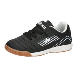 Lico M&auml;dchen Hallenschuh "Sportschuh Chaska VS", Gr. 34, schwarz, Synthetik, Schuhe