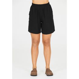 CRUZ Damen Shorts "Melany", schwarz, Gr. 46, unifarben, 100% Baumwolle, Hosen, aus reiner Baumwolle