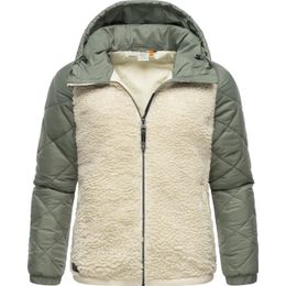 Ragwear Damen Outdoorjacke "Leeloo", beige, Gr. 5XL, Obermaterial: 100% Polyester; Obermaterial &Auml;rmel: 100% Polyester; Innenfutter: 100% Polyester;