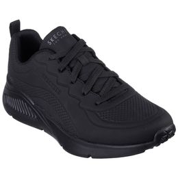 Skechers Damen Sneaker "UNO LITE-LIGHTER ONE", Gr. 43, schwarz, Lederimitat, Schuhe, im monochromen Look, Freizeitschuh, Halbschuh, Schn&uuml;rschuh