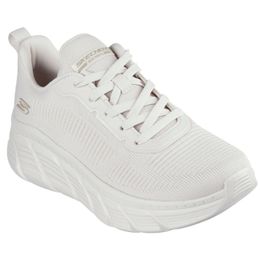 Skechers Damen Sneaker "BOBS B FLEX HI-FLYING HI", Gr. 40, wei&szlig;, Textil, Schuhe, Trainingsschuh, Schn&uuml;rschuh, Freizeitschuh in veganer Verarbeitung