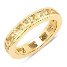 Rafaela Donata Damen Memoirering "K687", 60, 4,7mmgelbgold, Fingerringe, aus Sterling Silber