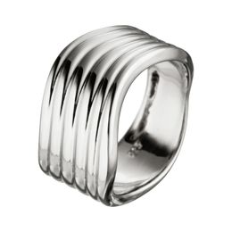 Jobo Damen Silberring, 56, Silber 925 (Sterlingsilber), silber, Silber 925 (Sterlingsilber), Fingerringe, breit 925 Silber