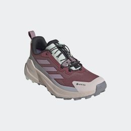 adidas terrex Damen Wanderschuh "TERREX TRAILMAKER 2 GORE-TEX SPEED LACE", Gr. 38quiet crimson, preloved fig, grau two, Synthetik, Textil, Schuhe,