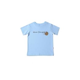 Liliput M&auml;dchen T-Shirt "Scherzkeks", blau, Gr. 74, bedruckt, 100% Baumwolle, Shirts, aus reiner Bio-Baumwolle