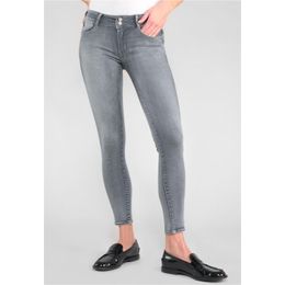 Damen 7/8-Hose "PULPC", grau, Gr. 29, Le Temps Des Cerises, 92% Baumwolle, Kunstfaser, Hosen, mit 7/8-L&auml;nge