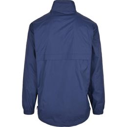 Urban Classics Herren Allwetterjacke "Urban Classics Herren Stand Up Collar Pull Over Jacket"dunkelblau, Gr. S, 100% Polyamid, Jacken