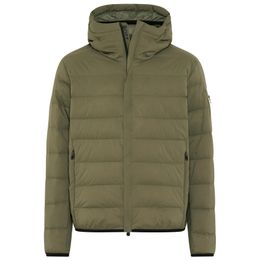 BOSS Green Herren Steppjacke "OW Riplite JT HD"schwarz beige257, Gr. S, Web, Obermaterial: 100% Polyamid, Jacken, abenehmbare Kapuze wasserabweisend