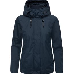 Ragwear Damen Outdoorjacke "Sunniva A", blau, Gr. S, Obermaterial: 100% Polyester; Innenfutter: 100% Polyester, Jacken, Wasserdichte und