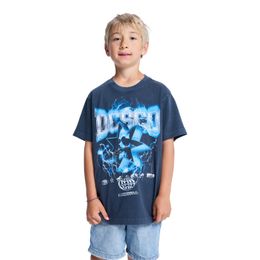 DC Shoes Jungen T-Shirt "Skull Shock", schwarz, Gr. 10, Obermaterial: 75% Walkfrottier, 25% Walkfrottier;, Shirts