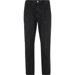 2Y Premium Herren Bequeme Jeans "2Y Premium Herren 2Y Boyfriend Fit Jeans", schwarz, Gr. 33, unifarben, 97% Baumwolle, 3% Elasthan, Jeans