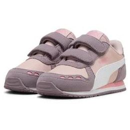 Puma Cabana Racer Sl 20 Baby-Sneaker mit Klettverschluss 22 - mauve mist/Puma white/plum jam 24