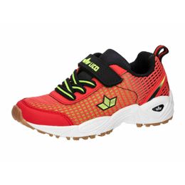 Lico M&auml;dchen Hallenschuh "Sportschuh Mio VS", Gr. 34, rot, Synthetik, Schuhe