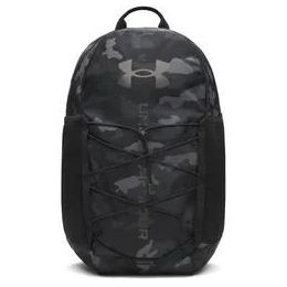 Under Armour Hustle Sport 6.0 Rucksack 002 - black/black/metallic black