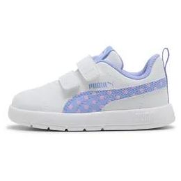 Puma Courtflex V3 Dotty Baby-Sneaker mit Klettverschluss 07 - Puma white/intense lavender/pink shimmer 21