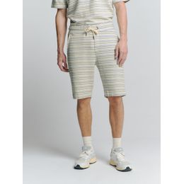 NO EXCESS Herren Chinohose "NO EXCESS Jersey-Shorts", blau, Gr. L, 50% Baumwolle, 50% Polyester, Hosen