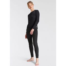 CMP Damen Thermounterw&auml;sche-Set "Skiw&auml;sche-Set", schwarz, Gr. 36, Obermaterial: 100% Polyester, Bekleidungssets, pflegeleicht