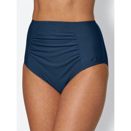 feel good Damen Bikini-Hose, blau, Gr. 40, Elasthan, Polyamid, Badehosen