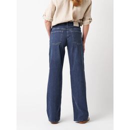Toni Damen 5-Pocket-Jeans "Liv New Wide", blau, Gr. 36, Denim/Jeans, Obermaterial: 88% Baumwolle, 10% Polyester, 2% Elasthan, Jeans, mit weitem Bein,