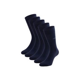 Cinque Herren Kurzsocken "Socken Business 5P 5er Pack", Gr. 43, blau, Obermaterial: 80% Baumwolle CO. 16% Polyamid PA. 4% Elasthan EL., Socken