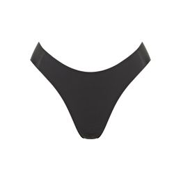 Sloggi Damen High-Waist-Slip "ZERO Feel 2.0", Gr. XL, schwarz, Jersey, Obermaterial: 76% Polyamid, 24% Elasthan, Unterhosen, softe Mikrofaser,