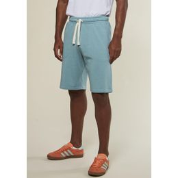 Kangaroos Herren Sweatshorts, Gr. M, gr&uuml;n, angeraute Sweatware, Obermaterial: 60% Baumwolle, 40% Polyester, unifarben, Hosen, seitliche Taschen,