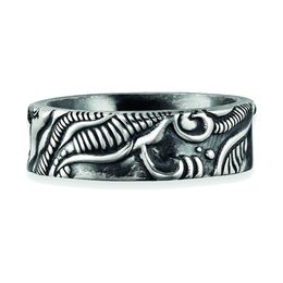 CAI CA&Iuml; Herren Fingerring "925/- Sterling Silber oxidiert Japan", 058 (18,5), Silber 925 (Sterlingsilber)silbergrau, Silber 925 (Sterlingsilber),