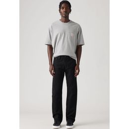 Levi's LEVI'S Herren Straight-Jeans "513 Slim Straigt", schwarz, Gr. 33, Denim/Jeans, Obermaterial: 99% Baumwolle, 1% Elasthan, Jeans