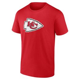 Fanatics Damen T-Shirt "Fanatics T-Shirt Kansas City Chiefs Primary Logo Graphic", rot, Gr. M, 100% Baumwolle, Shirts