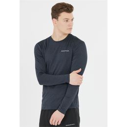 Endurance Herren Langarmshirt "Abdon", schwarz, Gr. XL, unifarben, 95% Polyester, 5% Elasthan, Shirts, mit Quick Dry-Technologie