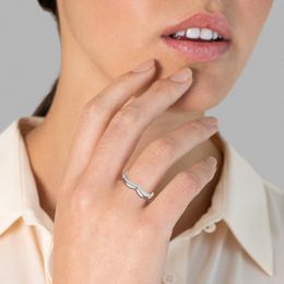 Glanzst&uuml;cke M&uuml;nchen Damen Fingerring "GSM1394", 60, Silber 925 (Sterlingsilber), 3,6mmsilber, GLANZST&Uuml;CKE M&Uuml;NCHEN, Silber 925 (Sterlingsilber), Fingerringe, aus Sterling