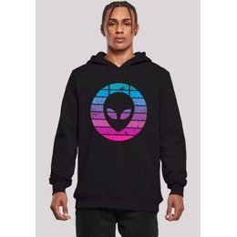 F4NT4STIC Herren Kapuzenpullover "Alien Kopf", schwarz, Gr. M, Obermaterial: 65% Baumwolle, 35% Polyester, Pullover, Premium Qualit&auml;t